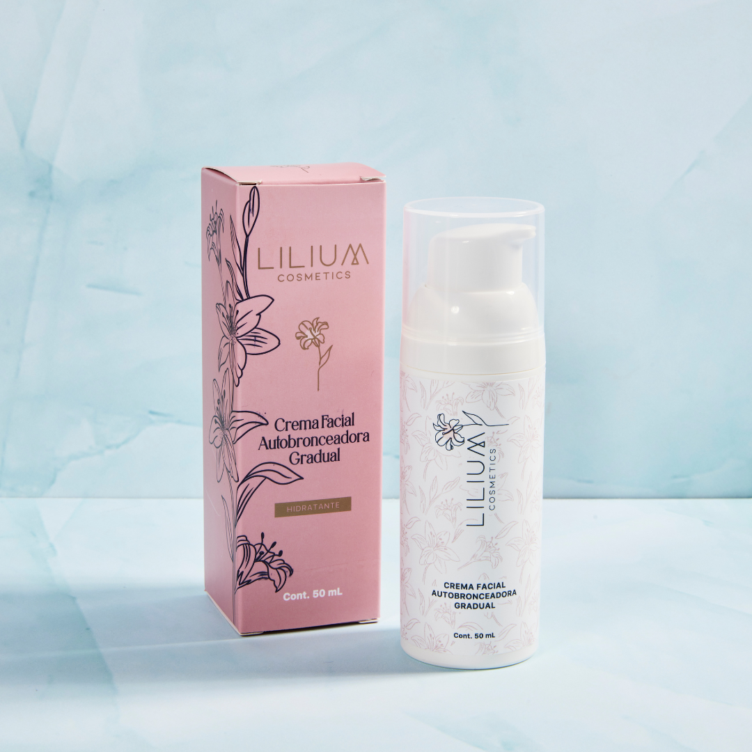 Crema Facial Autobronceante 50 ml – Lilium Cosmetics